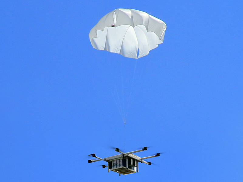 T200-50 Industrial Drone Rescue Parachute - SkyEagle Parachutes